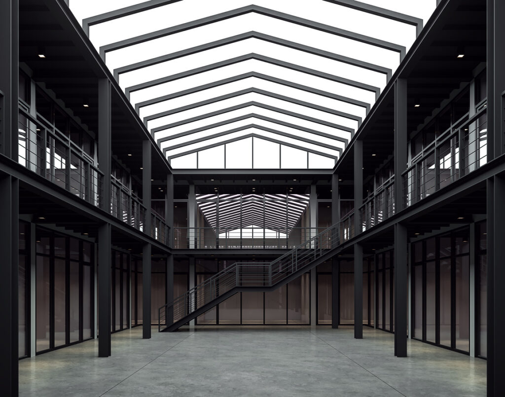 What Goes Into Building a Mezzanine Office? - Greystone Equipment Company